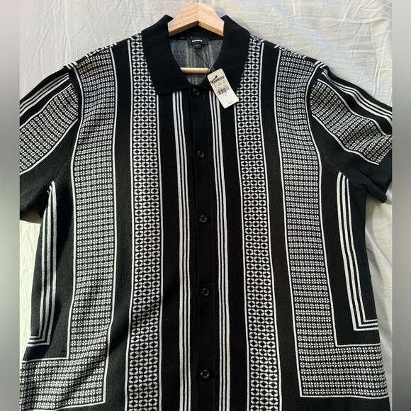 Express | Shirts | Express Mens Cotton Knit Polo | Poshmark
